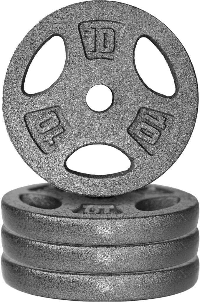 CAP Barbell Standard 1-Inch Grip Weight Plates - GYM READY EQUIPMENT