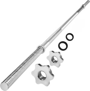 Yes4All 480LB Standard Straight Barbell 60", Weight Bar 1"