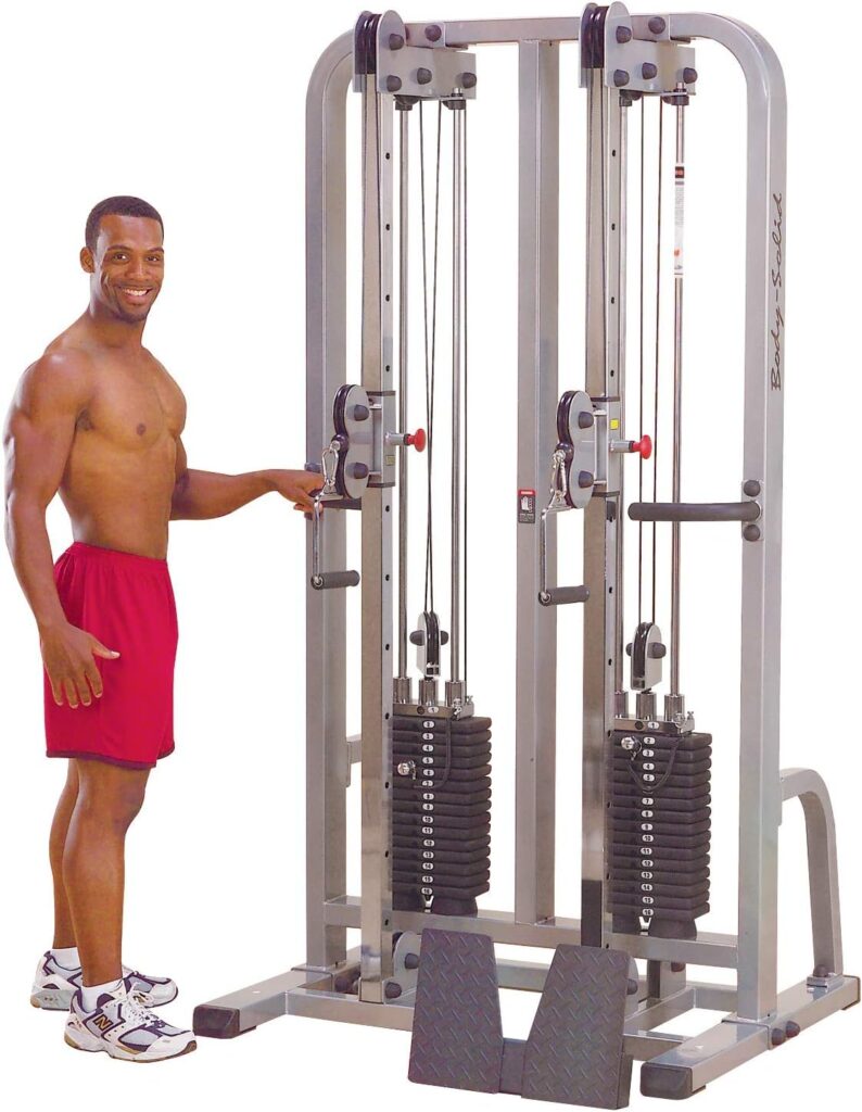 Body-Solid Pro Club Line SDC2000G2 Dual Cable Column with...