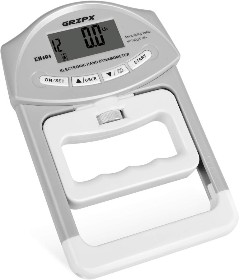 GRIPX Digital Hand Dynamometer Grip Strength Measurement...