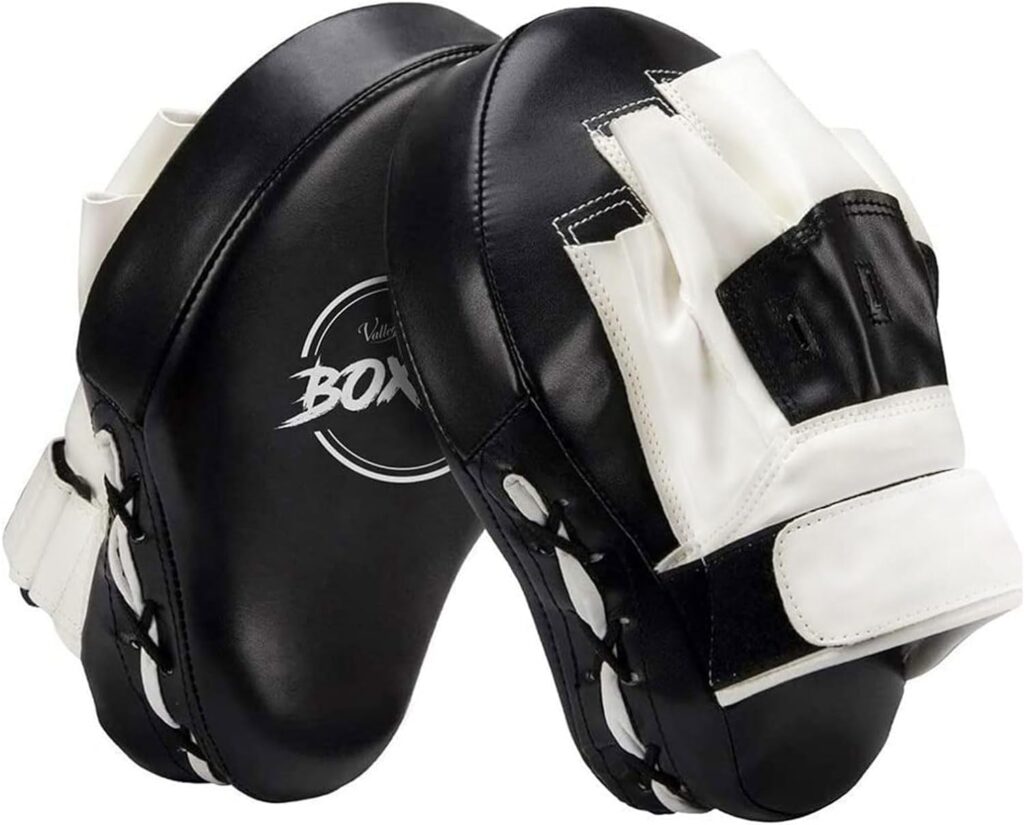 Valleycomfy Boxing Curved Focus Punching Mitts- Leatherette...