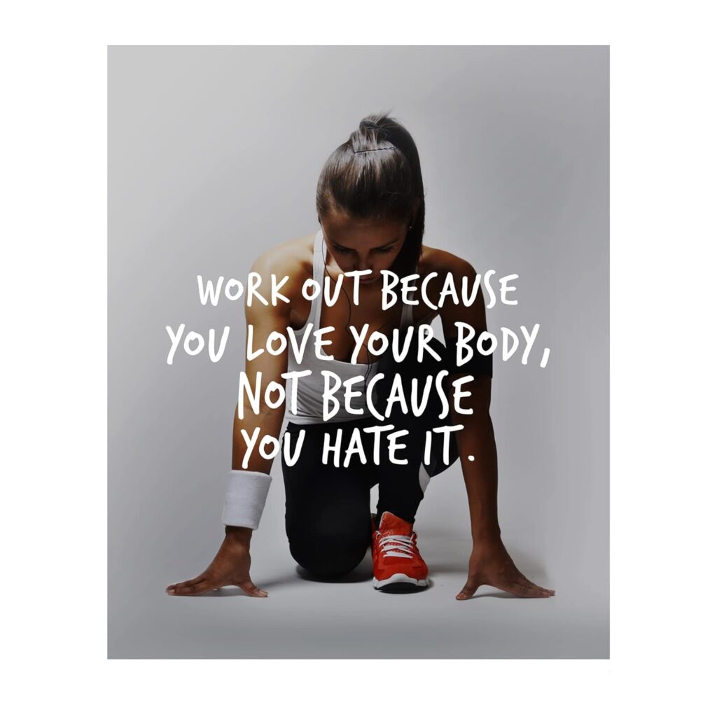 Work Out Because You Love Your Body- Motivational Exercise...